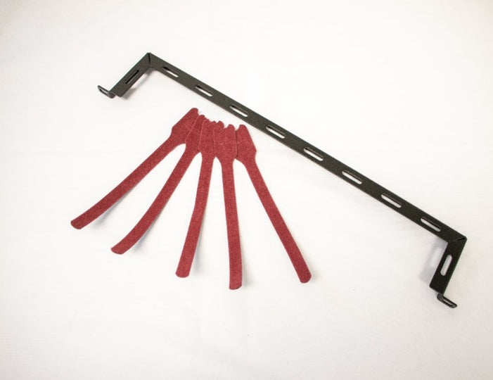 Electron Metal Cable Support Rod with Velcro Tie wrap