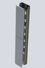 Electron Metal High Density Vertical Manager with 2-way Swing Door